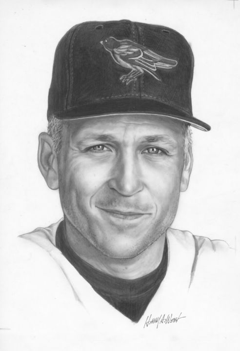 Cal Ripken, Jr. portrait - Harry A. West - Drawings & Illustration ...