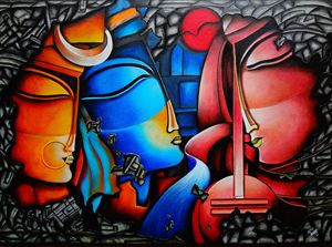 Colors Of Life - Paintings & Prints, Drawings & Illustration