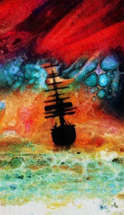 Storm - Mo - Paintings & Prints, Abstract, Landscape - ArtPal