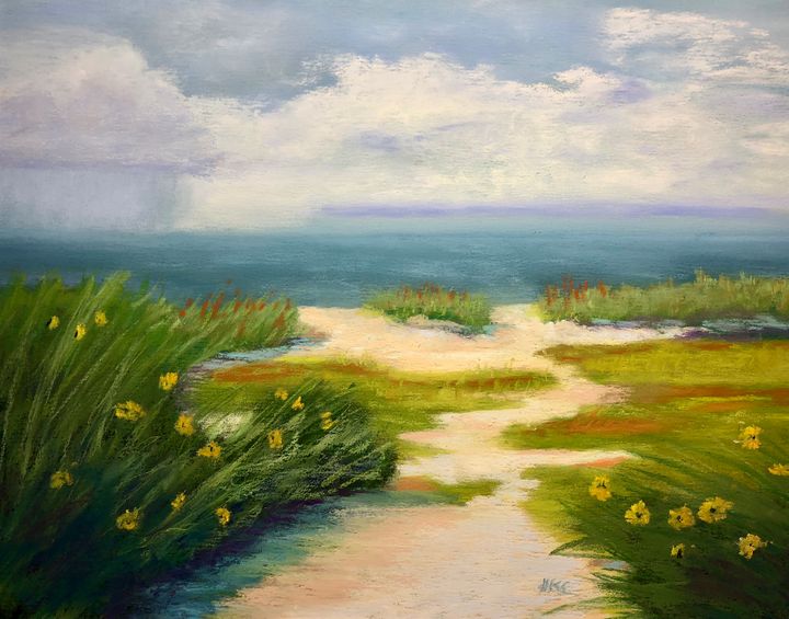 Rain Coming - Howard Keith Clark - Paintings & Prints, Landscapes ...