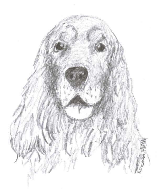 dog - Printable Drawings - Drawings & Illustration, Animals, Birds ...