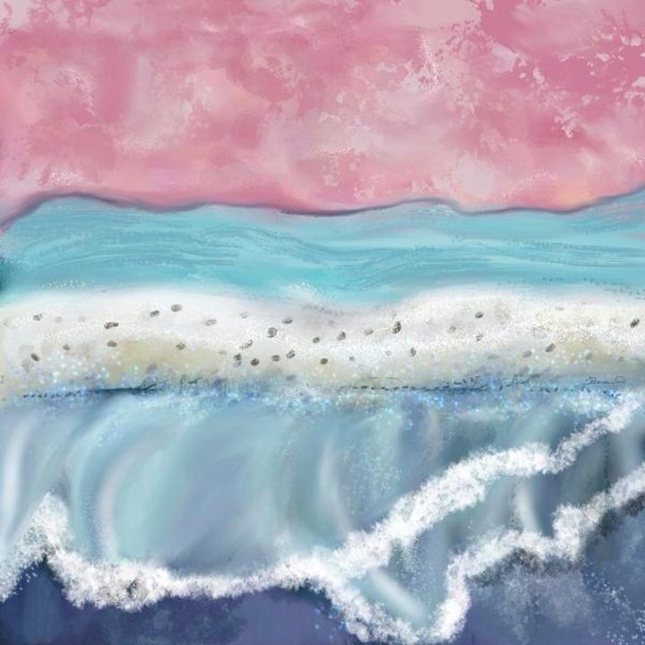 “Cotton Candy Skies” - JLB Designs - Paintings & Prints, Landscapes ...