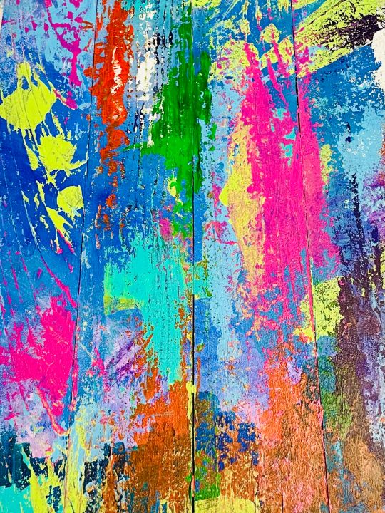 Aftermath - Suze Howey - Paintings & Prints, Abstract, Color - ArtPal