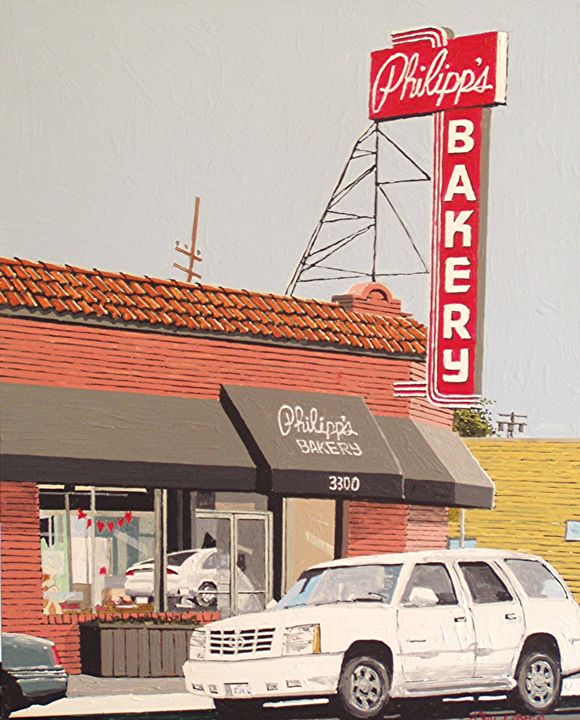 PHILIPPS BAKERY, EAST SACRAMENTO - Paul Guyer - Paintings & Prints ...