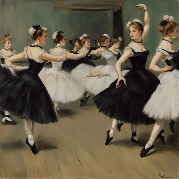 Bailarinas - artistantic - Digital Art & AI, People & Figures, Dance ...