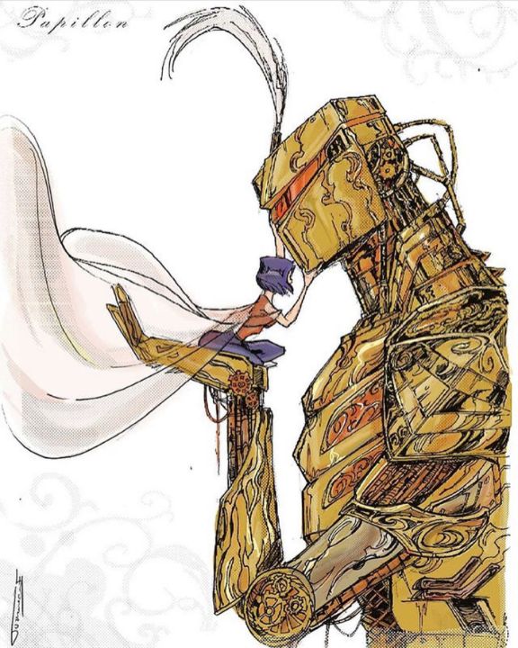 Papillon cover 2. - Tommy Flockman's ART prints - Drawings ...