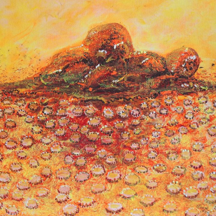 Desert Love - Nasrah Nefer - Paintings & Prints, Abstract, Other ...