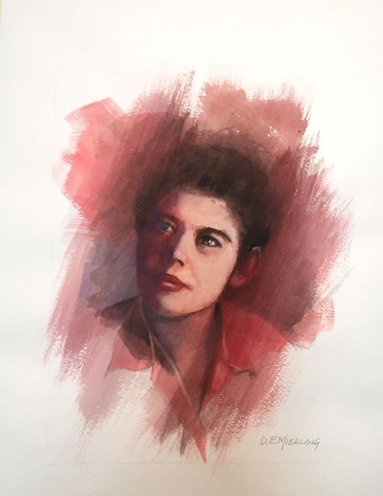 Maria garcia Rivera - DonaldMiehling - Paintings & Prints, People ...