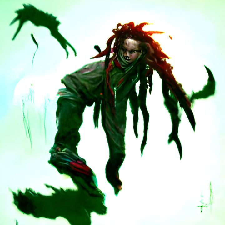 DAMIEN ZYGOTE (Sickle Dance) - OZGOOD NIGHTMARES - Paintings & Prints ...