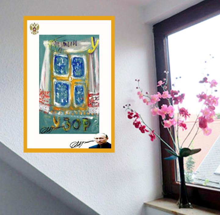 VLADIMIR PUTIN´S Masterpiece! NEW! - UNIQUE WALL ORNAMENTS - Paintings ...