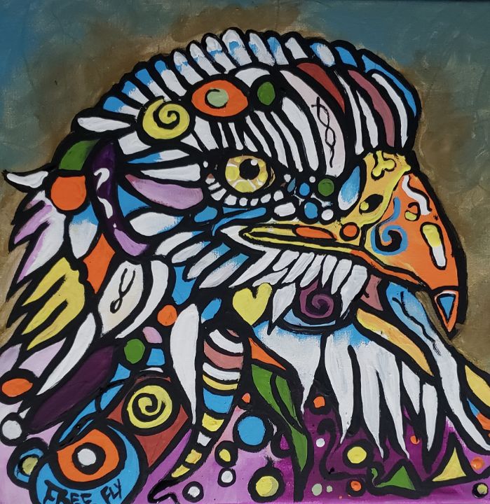 Eagle (SOLD) - MERAKI ART - Paintings & Prints, Animals, Birds, & Fish ...