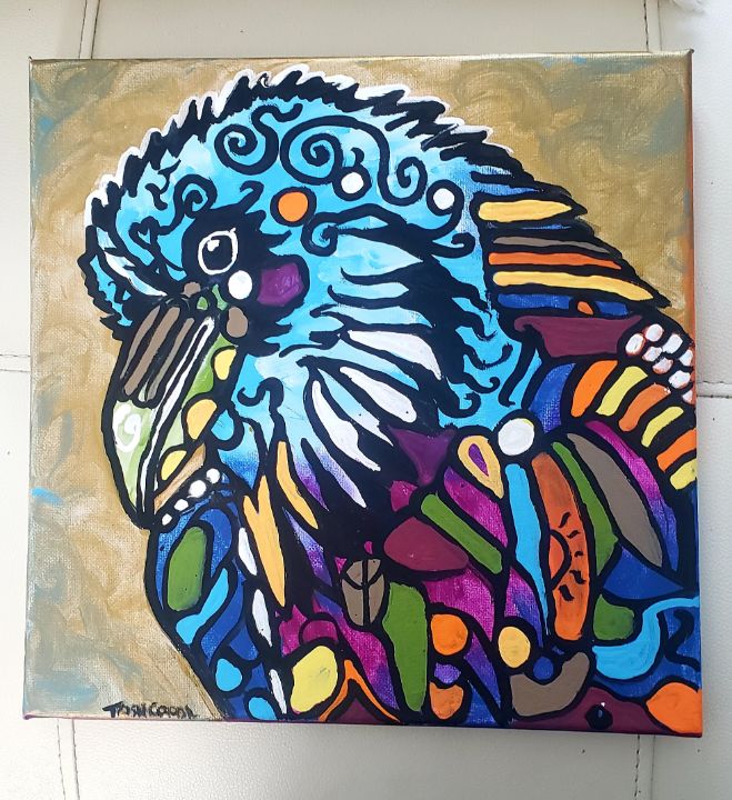 Raven flew through a rainbow(SOLD) - MERAKI ART - Paintings & Prints ...
