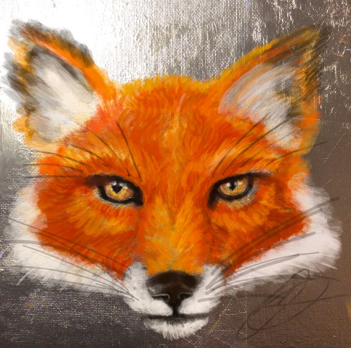 She Who Watches - Christopher Gerber - Paintings & Prints, Animals ...