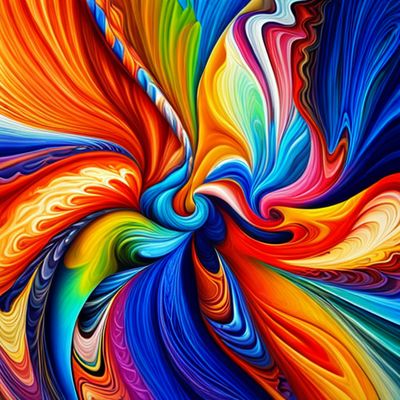 Color Hurrican - Justins gallery - Paintings & Prints, Abstract, Color ...