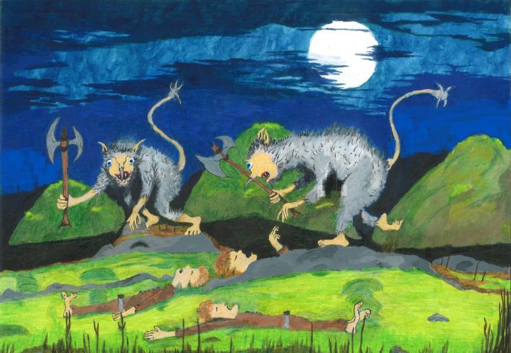 Barrow-wights interpretation LOTR - David H Brumfield II's Fantasy ...