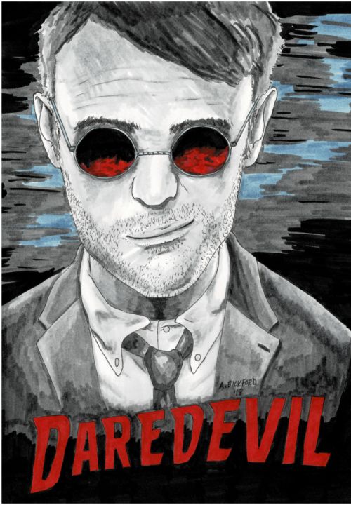 Daredevil - 2x.A.Ron - Drawings & Illustration, Fantasy & Mythology ...