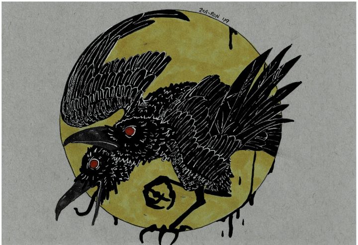 Raven - 2x.A.Ron - Drawings & Illustration, Fantasy & Mythology, Other ...