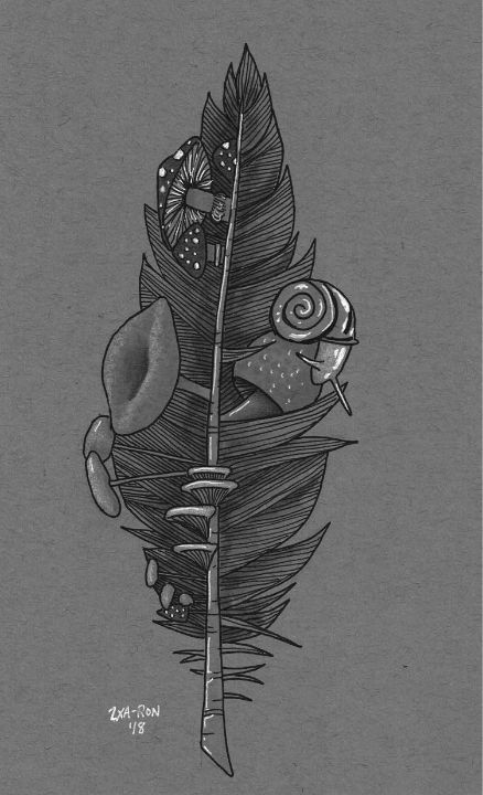 Feather - 2x.A.Ron - Drawings & Illustration, Fantasy & Mythology ...