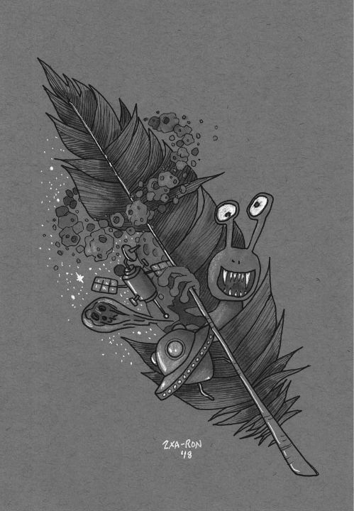 Feather - 2x.A.Ron - Drawings & Illustration, Fantasy & Mythology ...