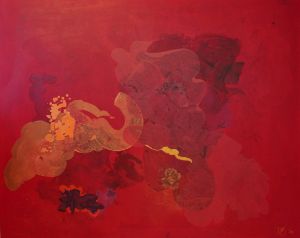 Abstract Acrylics by Marie McCaffer - Paintings & Prints