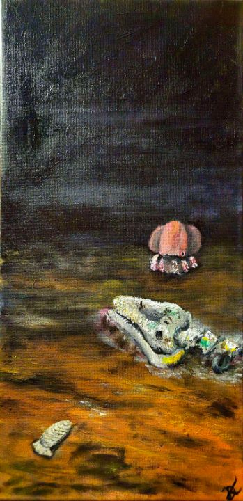 Whale fall - Dk arts - Paintings & Prints, Animals, Birds, & Fish ...