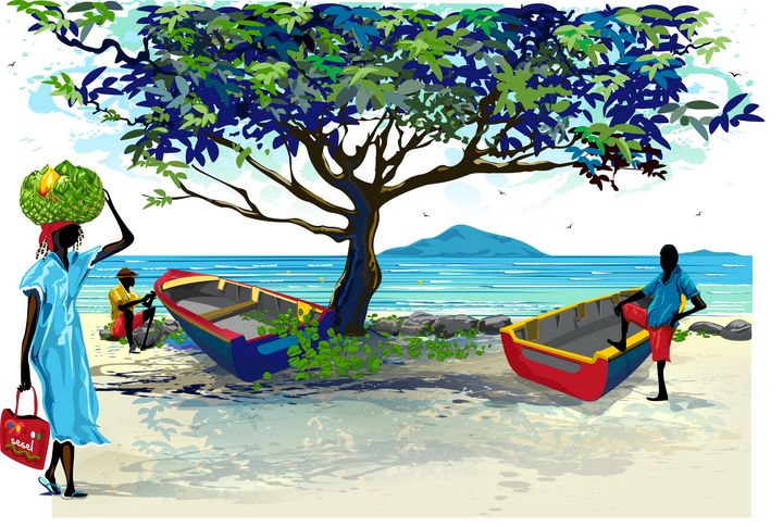 Kot mike Beau vallon seychelles - Michael Arnephie "Island Life ...