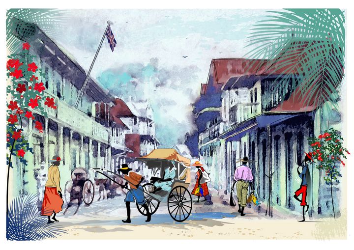 old Victoria Seychelles - Michael Arnephie "Island Life Seychelles ...