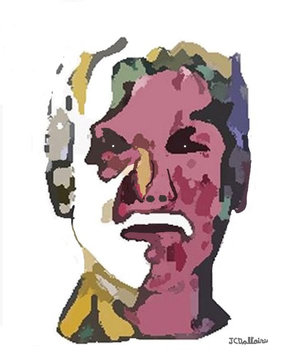 Autoportrait - JC Dallaire - Paintings & Prints, People & Figures, Male ...