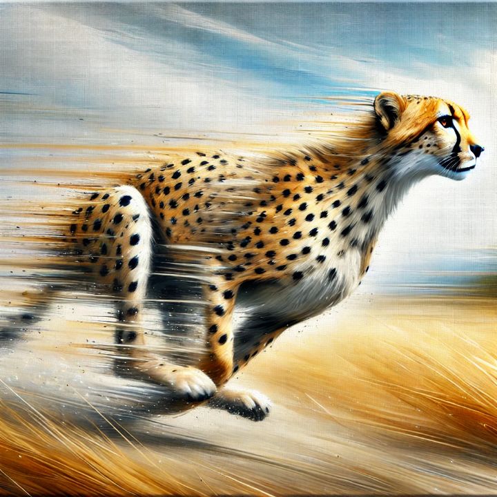 Swift Pursuit - Aeter - Paintings & Prints, Animals, Birds, & Fish ...