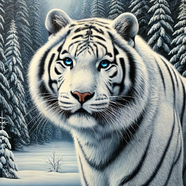 Ghost of the Tundra - Aeter - Paintings & Prints, Animals, Birds ...