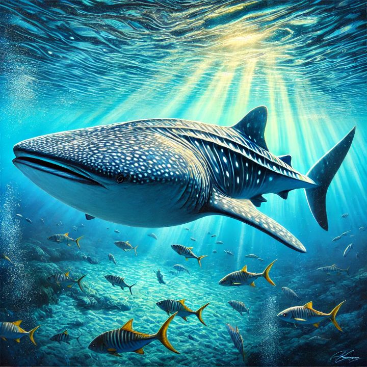 Gentle Giant of the Deep - Aeter - Paintings & Prints, Animals, Birds ...