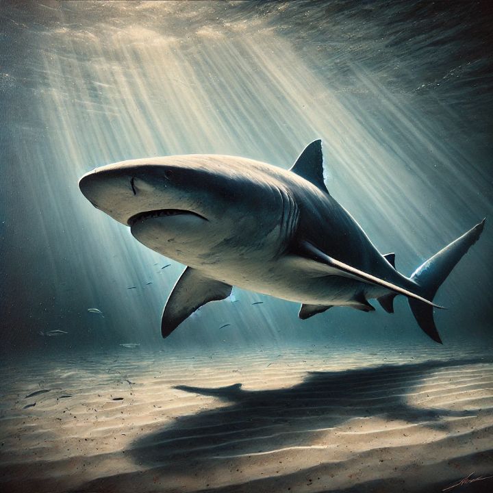 Shadows of the Deep - Aeter - Paintings & Prints, Animals, Birds ...