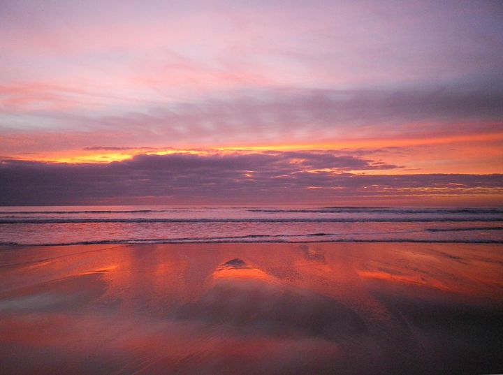 Purple & Rose Gold Sunset Cornwall - Richard Brookes Photography ...