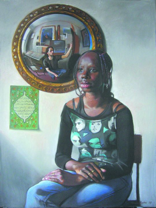 Fatou - Oisin Roche paintings - Paintings & Prints, People & Figures ...