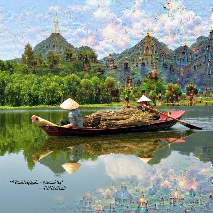 Fractured Reality - Ryan Mitchell - Digital Art & AI, Abstract ...