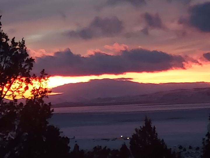 Red sky at dawn - Eva Wright's Gallery - Photography, Landscapes ...