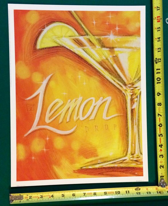 Lemon Drop - Poster Printz - Paintings & Prints, Food & Beverage ...