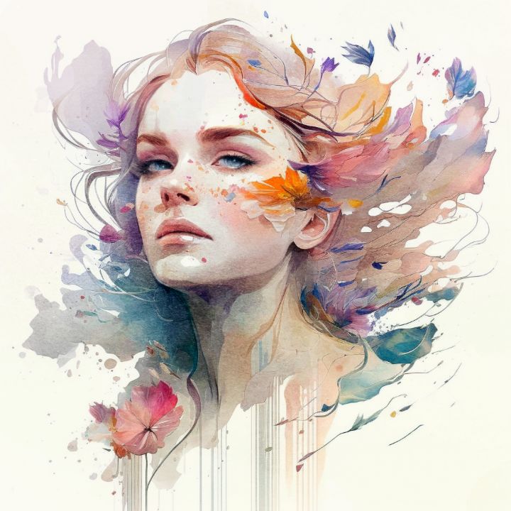 16 - NimaNimz - Paintings & Prints, People & Figures, Portraits, Female - ArtPal