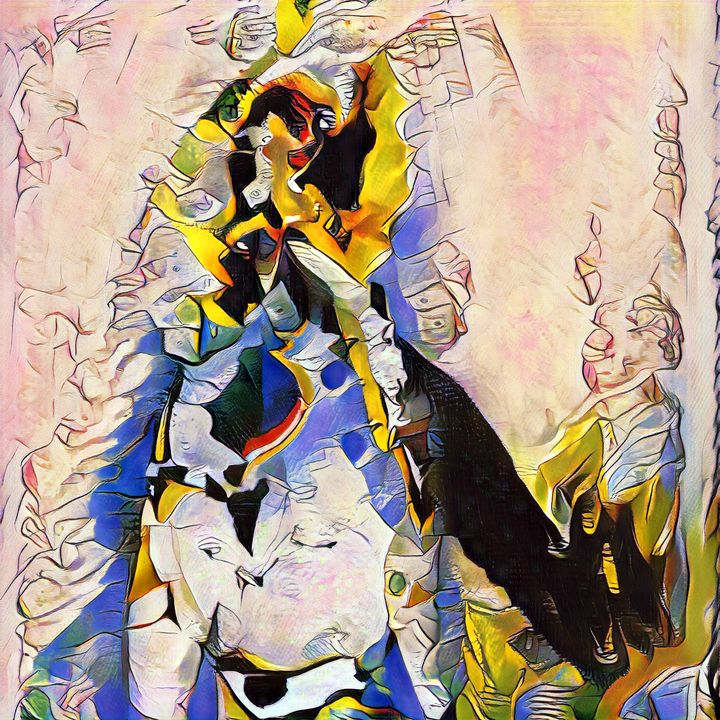 American Politics - Imagined Cubism - Paintings & Prints, Abstract ...