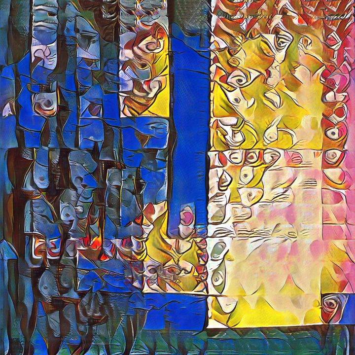 The Grandmaster - Imagined Cubism - Paintings & Prints, Abstract ...