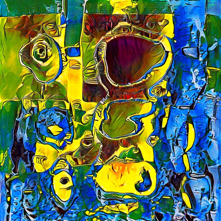 The Urban Farm - Imagined Cubism - Paintings & Prints, Abstract ...