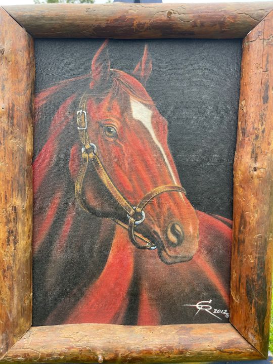 Secretariat "RETIRED" - George Rutherford Art - Paintings & Prints ...