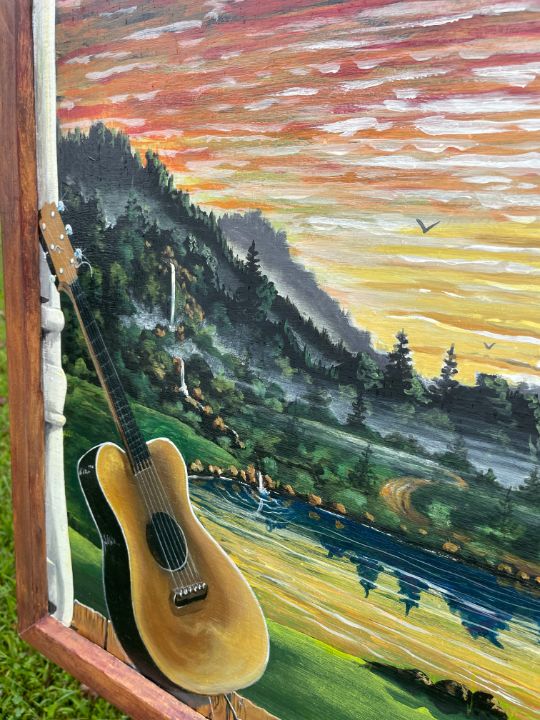 The Back Porch - George Rutherford Art - Paintings & Prints, Landscapes ...