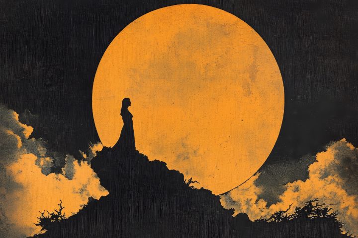 Silent Reverie Beneath the Moon - Talius Designs - Digital Art & AI ...