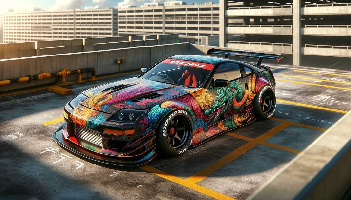 Year of the Dragon: Custom JDM - Talius Designs - Digital Art, Vehicles ...