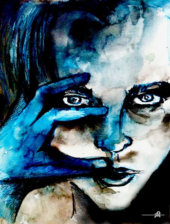 Blue Phantom - Penny - Paintings & Prints, Fantasy & Mythology, Fantasy ...