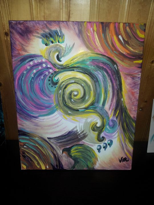 "High Reign" - Inner Child Artwork - Paintings & Prints, Abstract ...