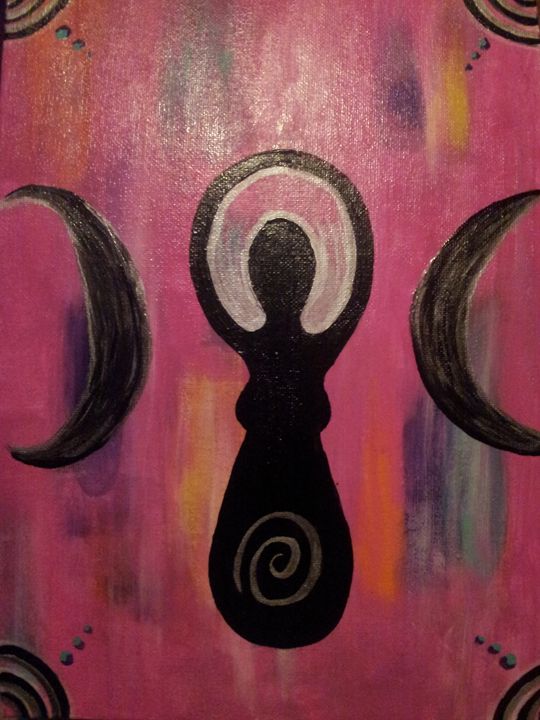 "Femininity" - Inner Child Artwork - Paintings & Prints, Fantasy ...