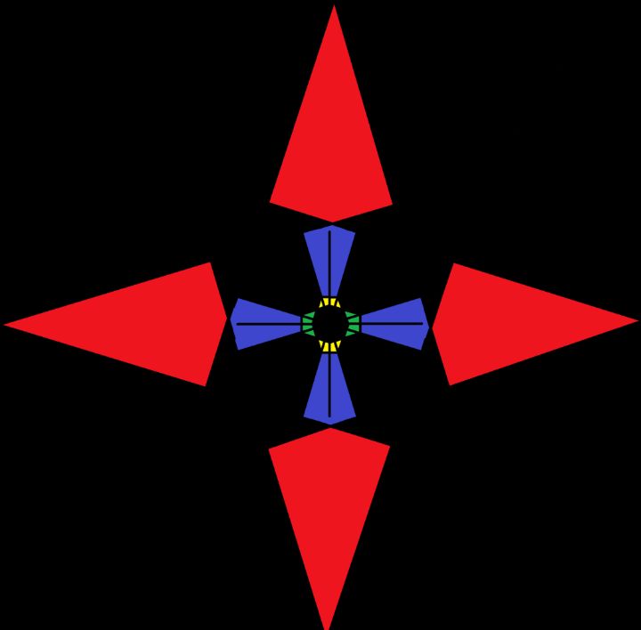 4 dimensional star - Paintings & Prints, Drawings & Illustration