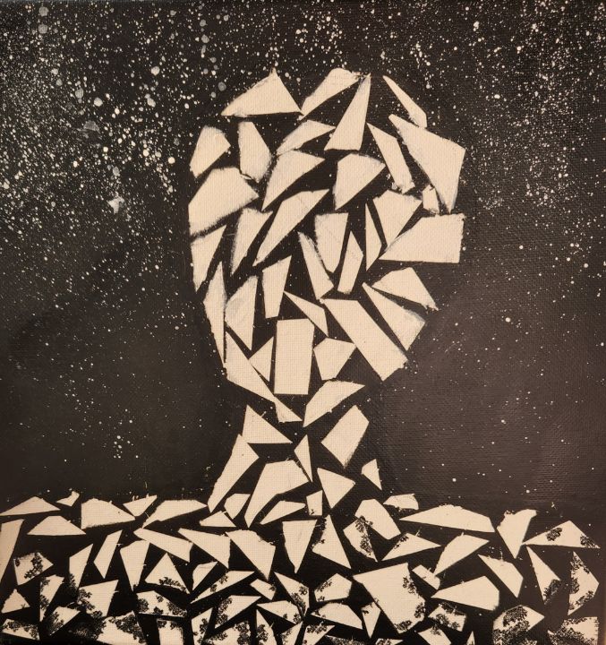 Abstract Human Outline - Zinnia Isaacson - Paintings & Prints ... Abstract Human Outline - Zinnia Isaacson - Paintings & Prints ...
